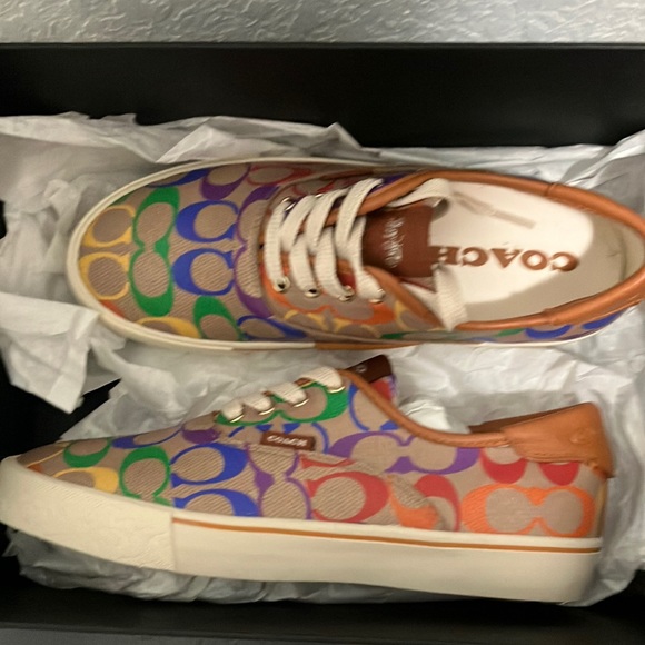 Coach | Shoes | Coach Citysole Skate Multicolor Shoes 75 | Poshmark